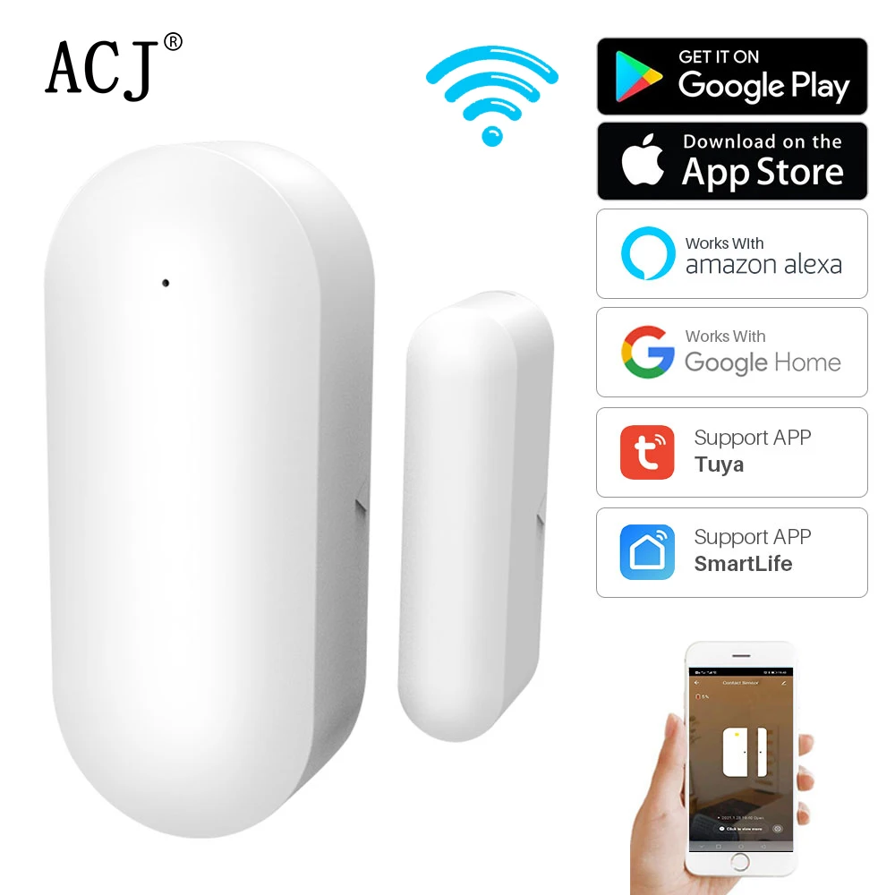 Tuya-Smart-WiFi-Door-Sensor-Window-Detector-Open-Close-Detector ...