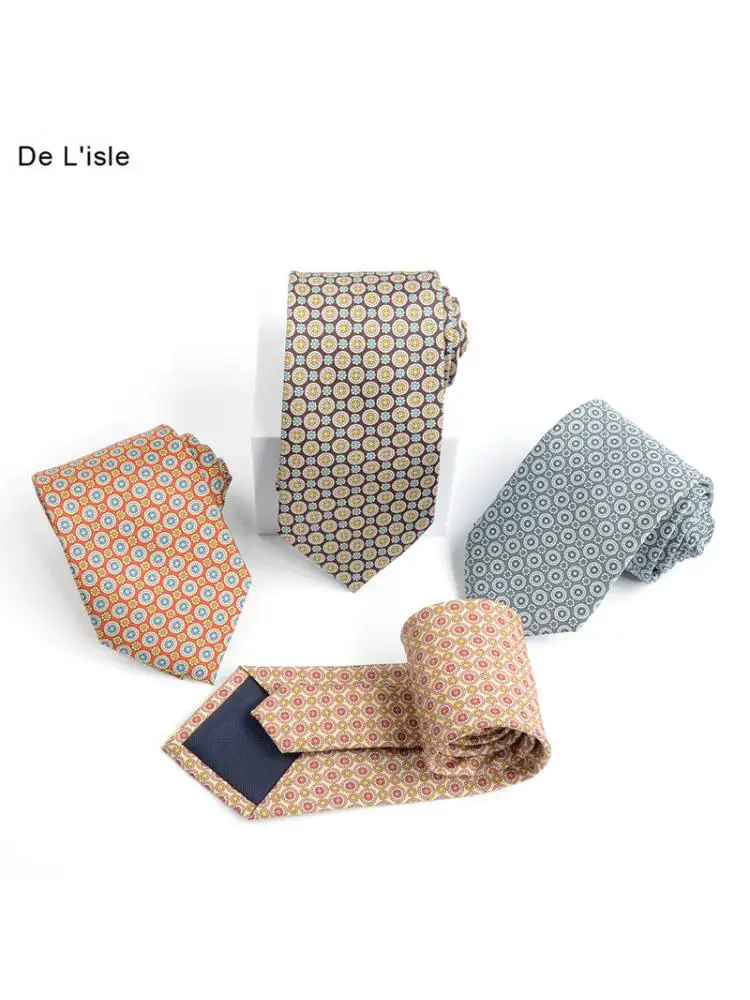 Fashion-Style-100-Silk-Necktie-Mens-Printed-Kravat-Gravatas-Ties-Ascot ...