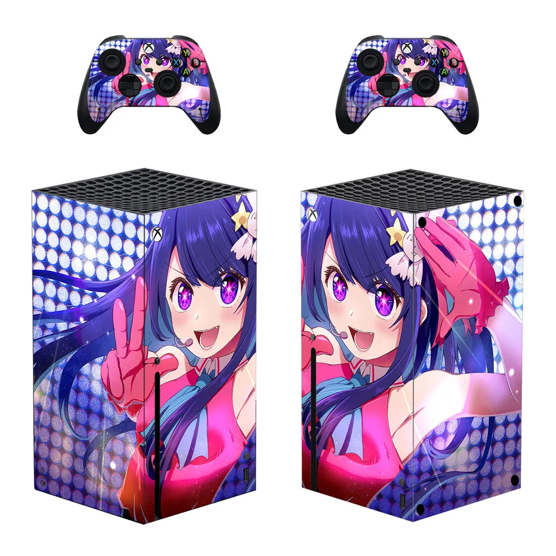 Anime-Style-Xbox-Series-X-Skin-Sticker-for-Console-2-Controllers-Decal ...