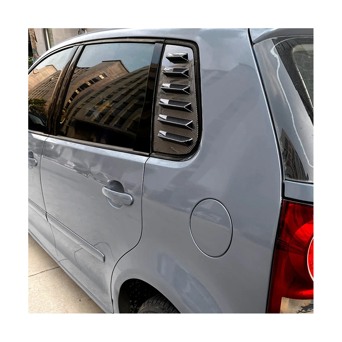 Car Rear Window Louver Shutter Side Vent Cover Trim for VW Volkswagen ...