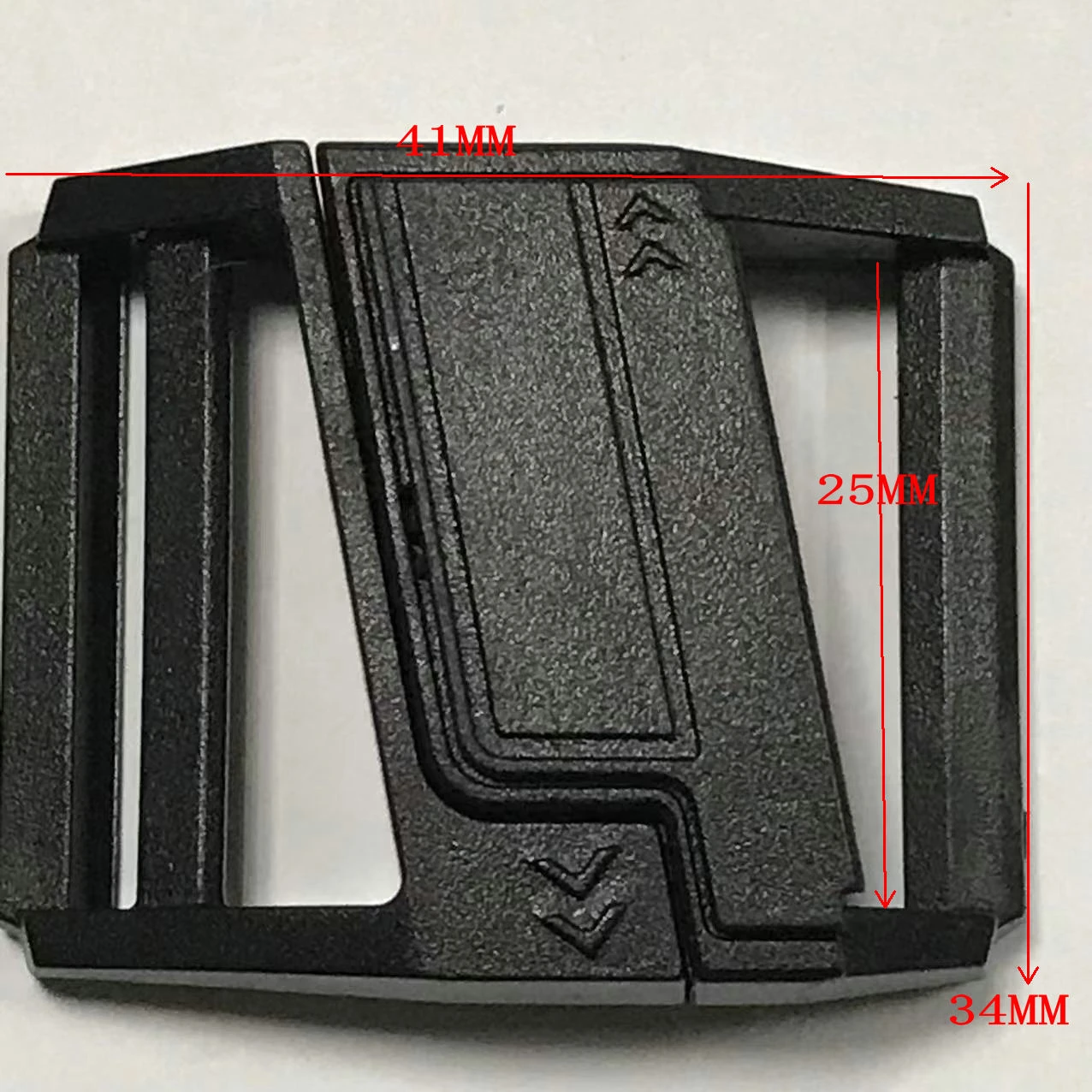 25MM SLIDER fasteners For rucksacks, bags or satchels Quick release ...