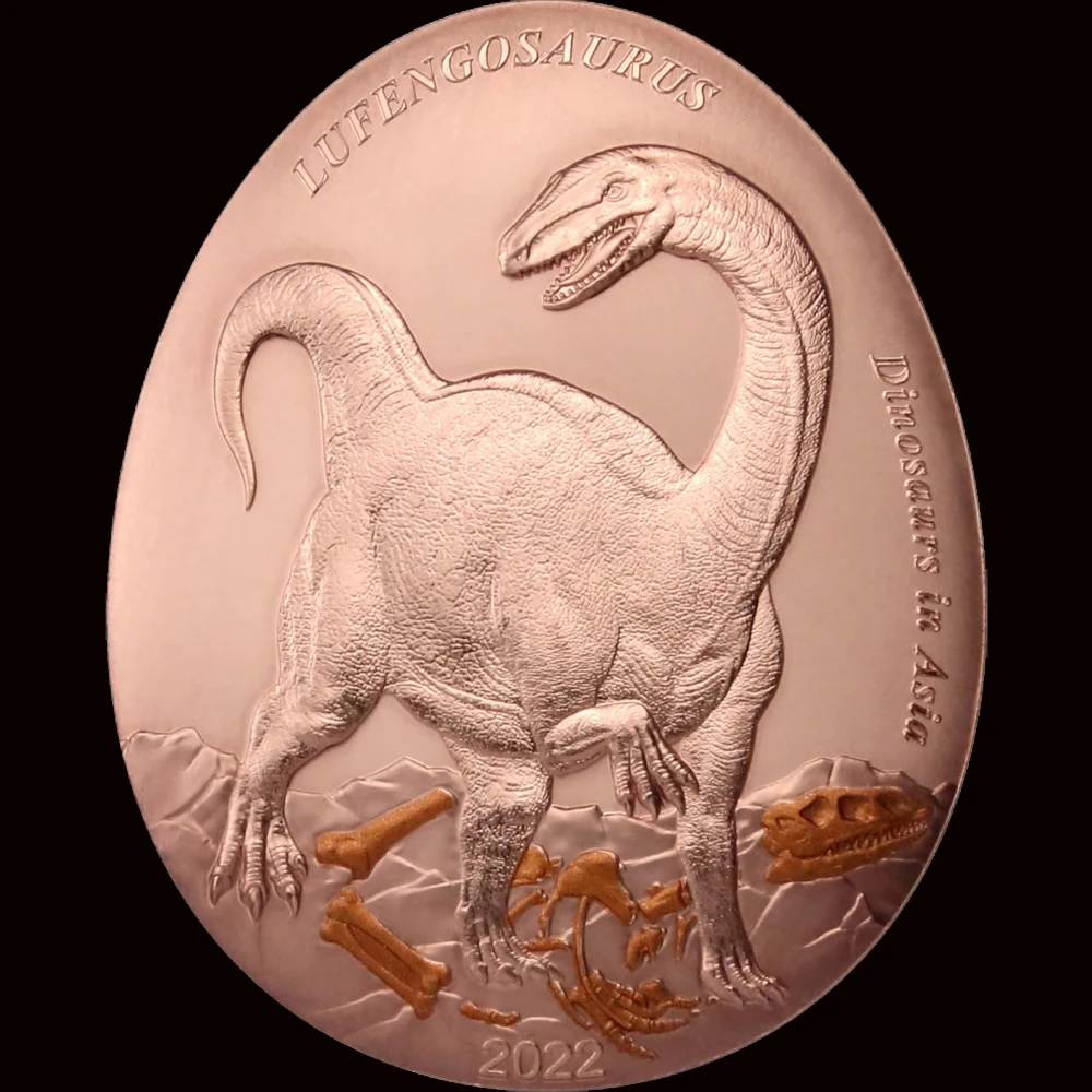2022-Samoa-20-Cents-Asian-Dinosaur-Gold-Plated-Egg-Shaped-Commemorative ...