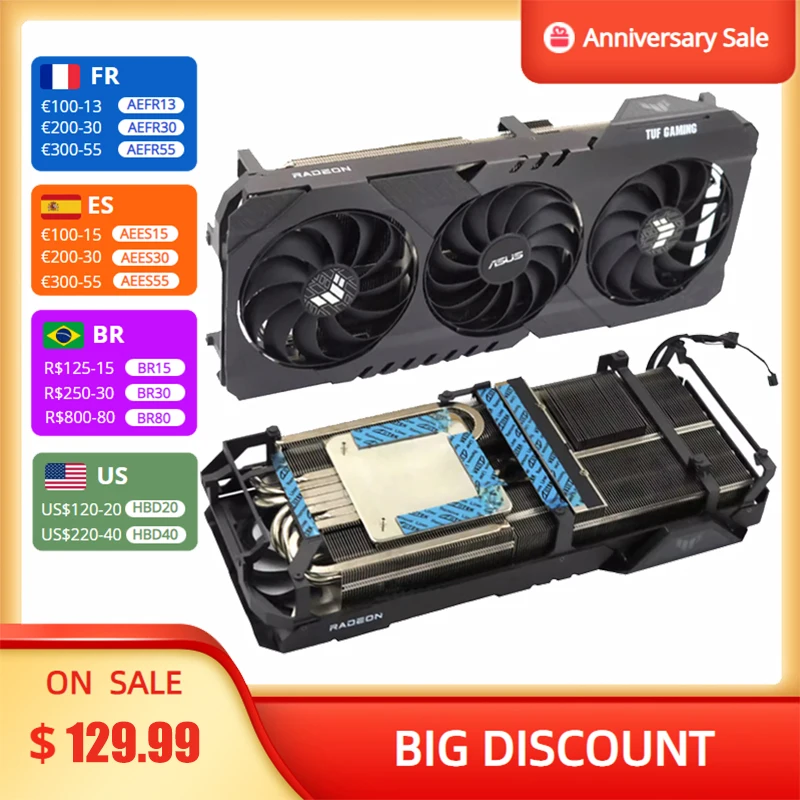 New Original For ASUS TUF RX 6800 6900 6950 XT 6800 Replacement ...