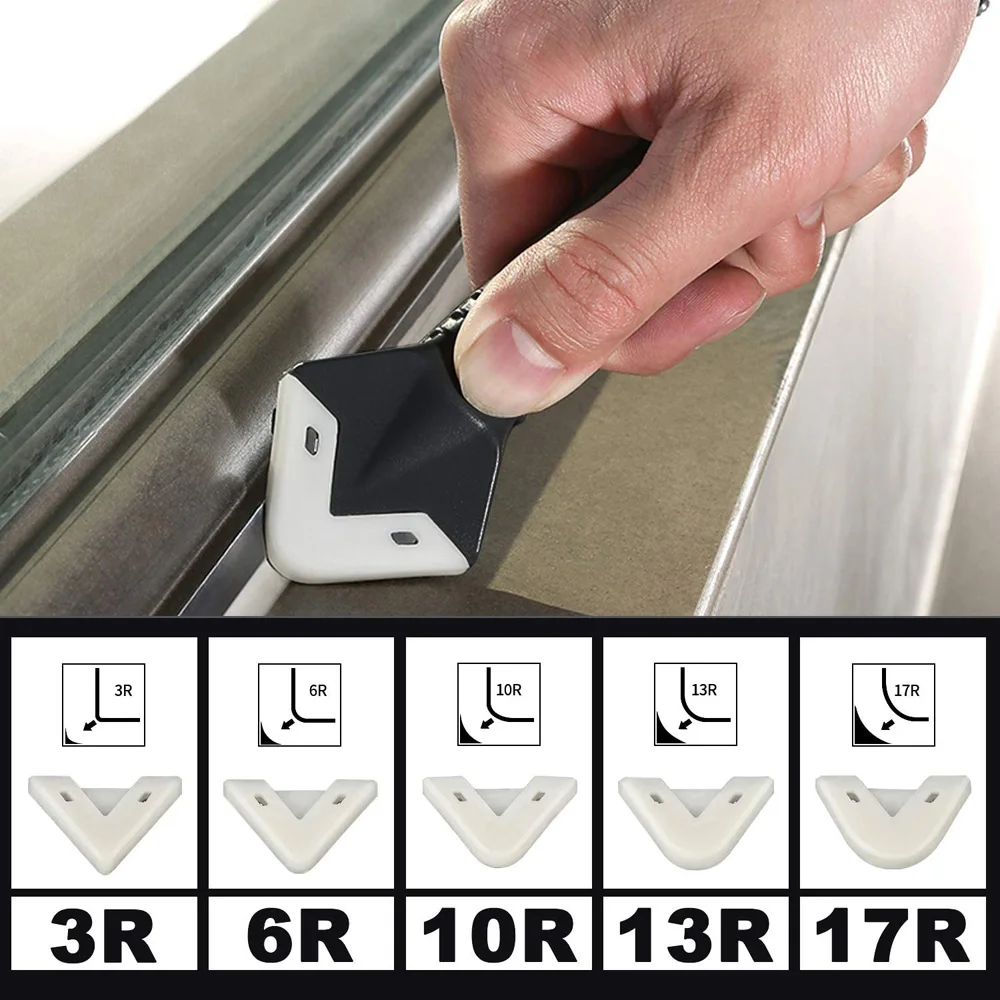 Outils de calfeutrage en Silicone - YWEI - 3 en 1 - Lame en acier ...