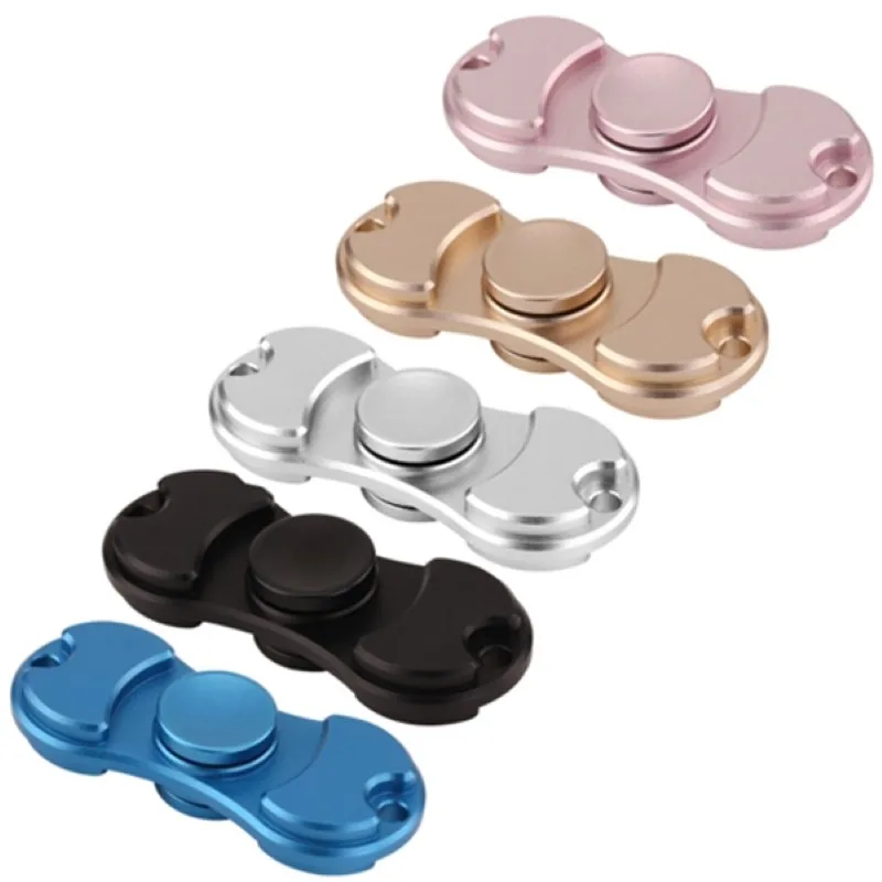Stress Relief Metal Fidget Spinner Toy Adults Antistress Hand Spinner ...