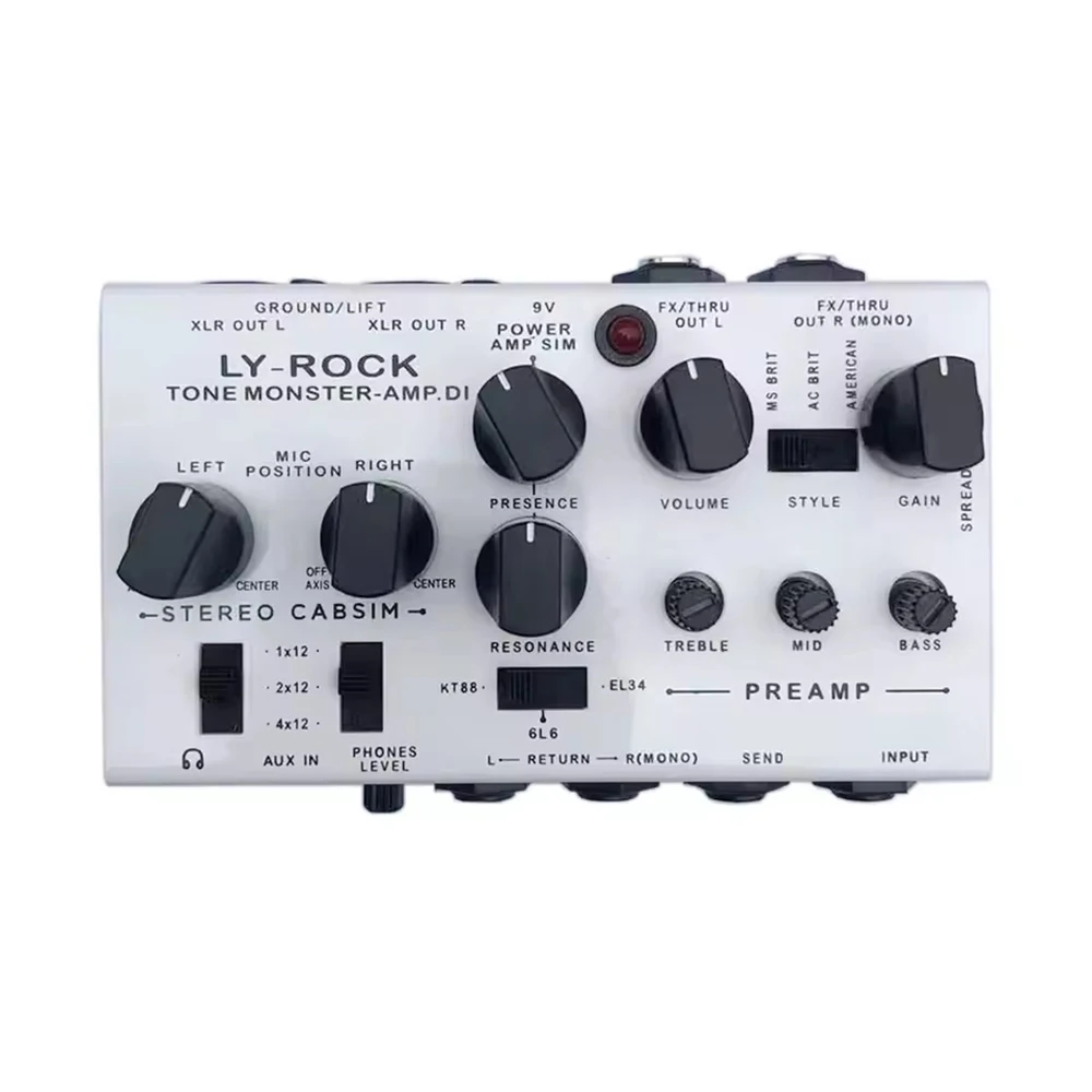 LYR PEDALS ly rock,Guitar audio workstation pedal，Electric guitar audio ...