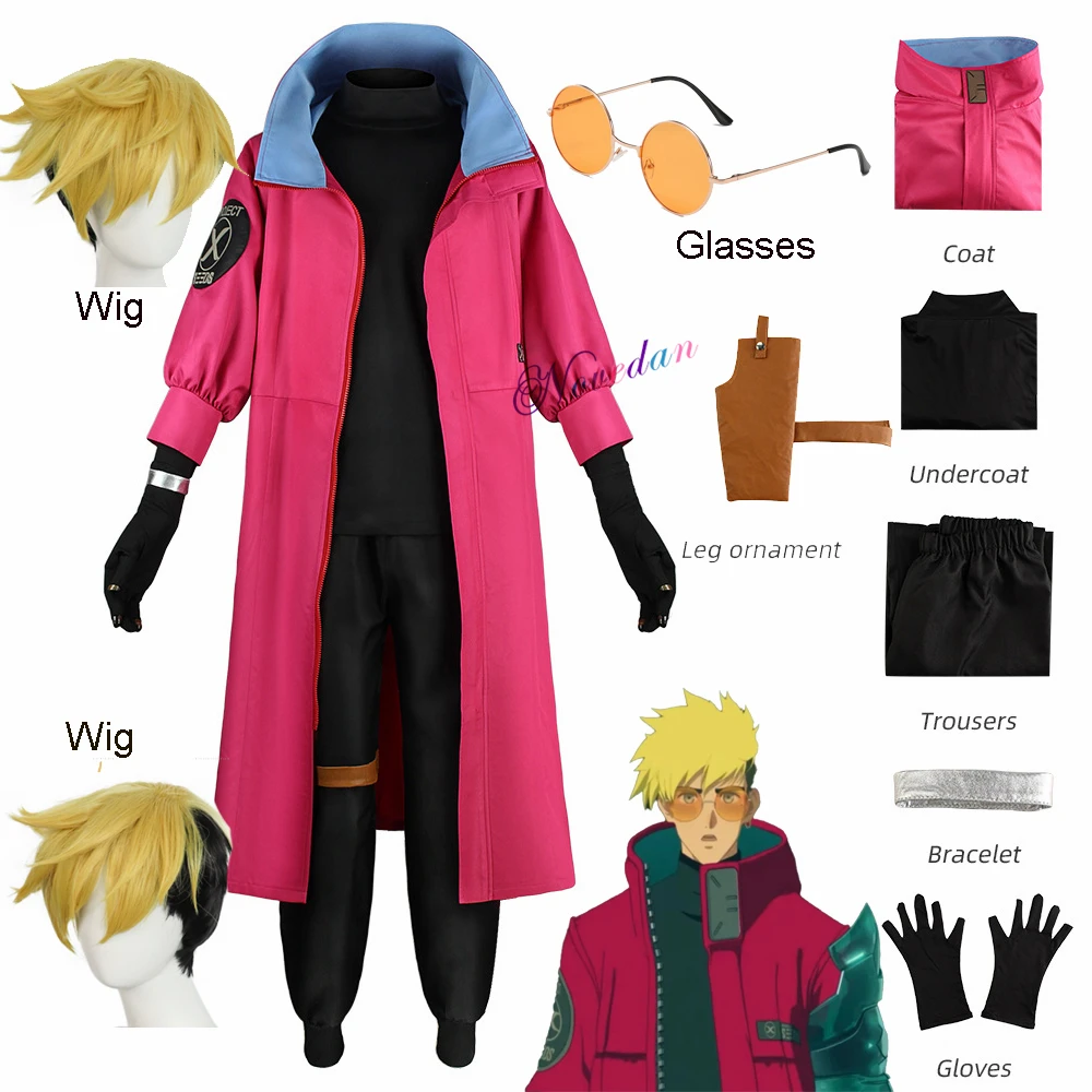 Anime-Vash-the-Stampede-Jacket-Coat-Uniform-Wig-Cosplay-Costume-Outfit ...