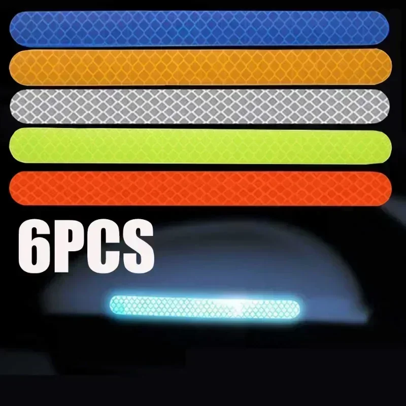 6pcs-Car-Rearview-Mirror-Reflector-Stickers-Warning-Anti-collision ...