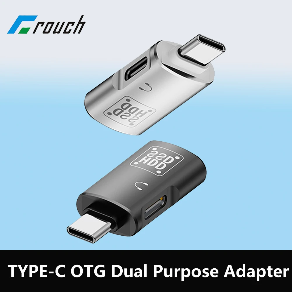 Dual-Type-C-OTG-Adapter-For-Digital-Headphones-U-Disk-Reader-USB-Flash ...