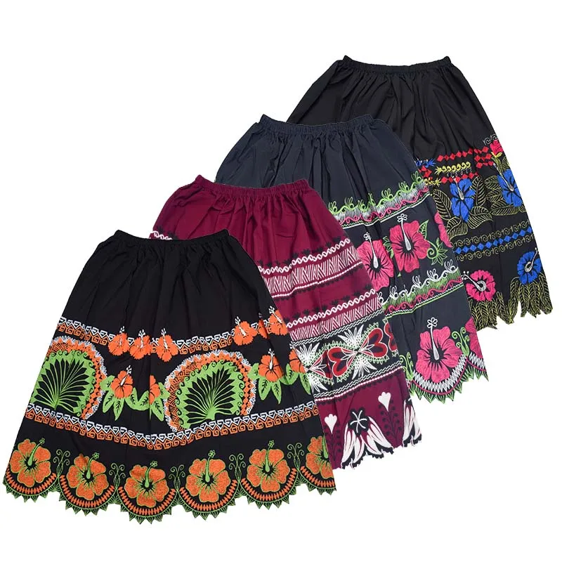 New Polynesian Printed Skirts Customized High Quality Women Pacific ...