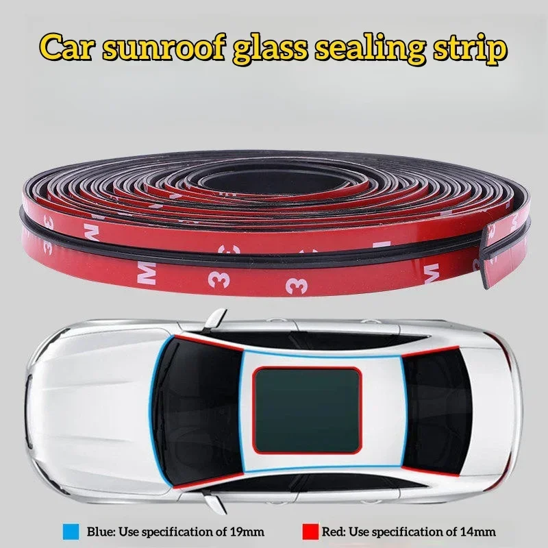 Car-Rubber-Seals-Edge-Sealing-Strips-Auto-Roof-Windshield-Vehicle ...