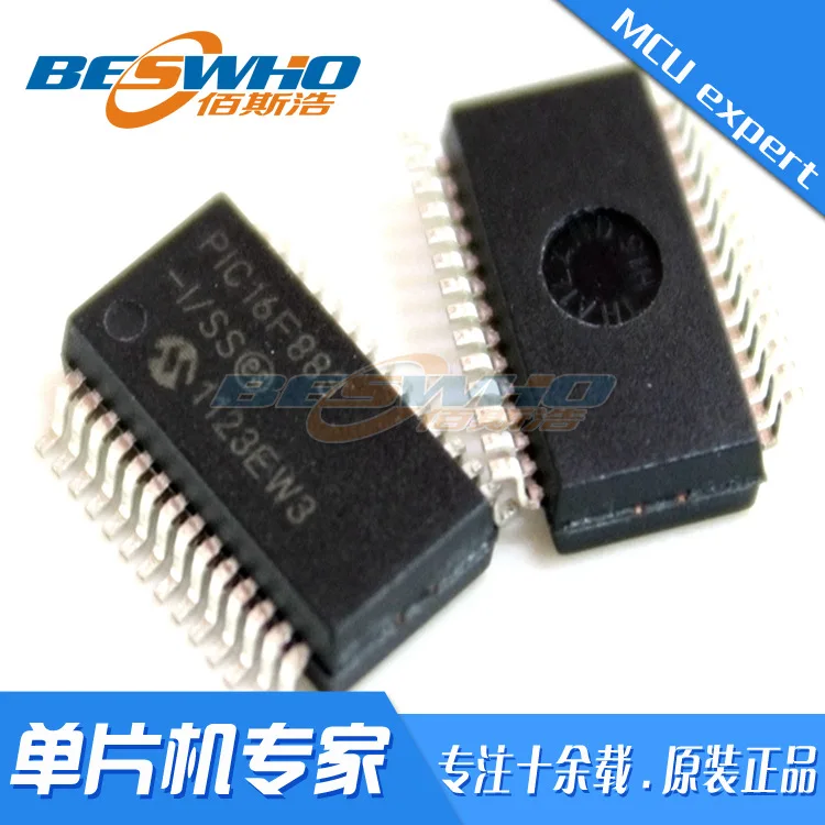 PIC18F24J10 I/SS SSOP28 SMD MCU 단일 칩 마이크로 컴퓨터 칩 IC 새로운 원점|반도체 집적회로 ...