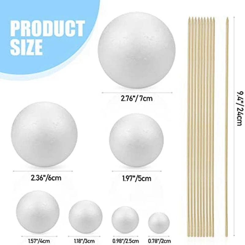 Styrofoam Solar System Kit