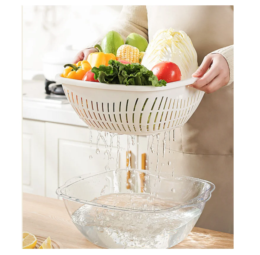 Vegetable-washing-basin-vegetable-washing-basket-kitchen-supplies-food ...