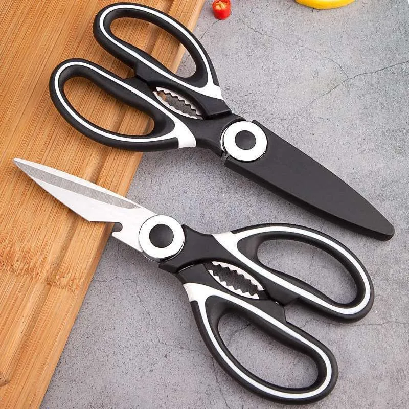 Heavy-Duty-Kitchen-Scissors-Multifunctional-Dishwasher-Safe-Meat ...