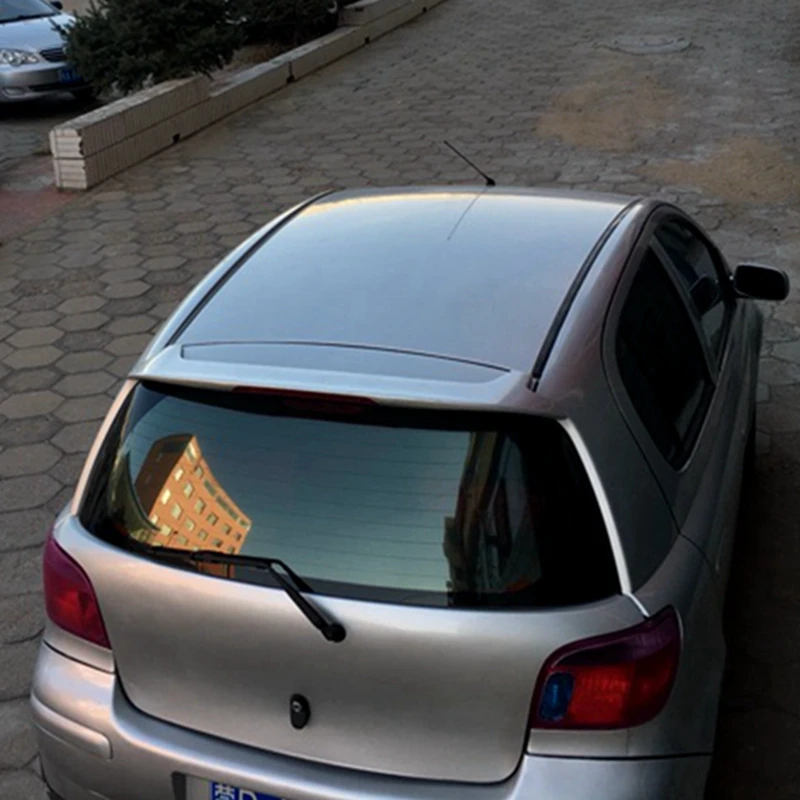 For-Toyota-Vitz-Echo-Yaris-Spoiler-2002-2008-2010-2013-High-Quality-ABS ...