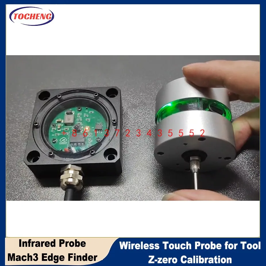 CNC-infrared-probe-3D-edge-finder-CNC-wireless-contact-probe-for-tool-Z ...