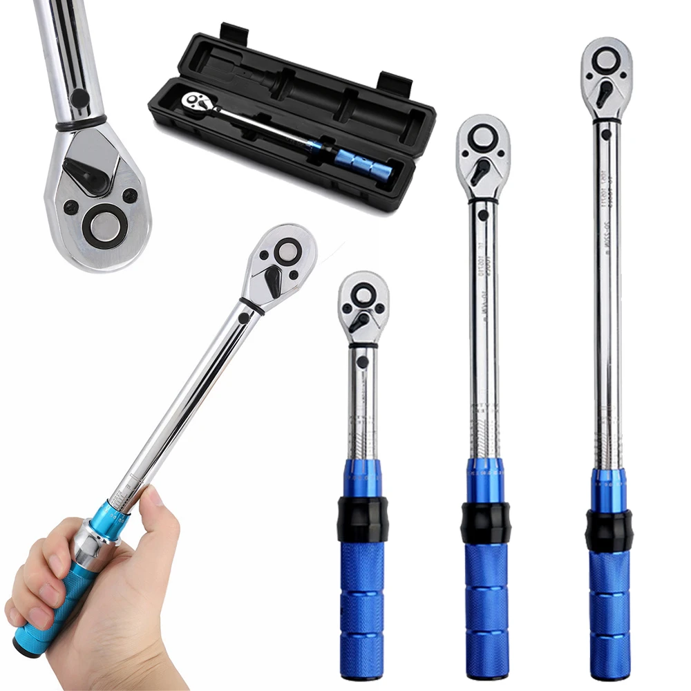 High Precision Torque Wrench 5 210N.m 1/2'' 3/8'' 1/4'' Square Drive 72 ...