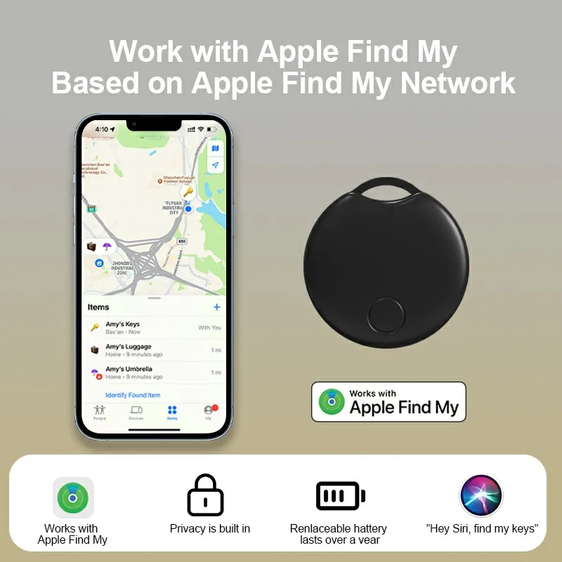 GPS-Locator-Luggage-Tracker-Key-Finder-Smart-Wireless-Pairs-With-Find ...