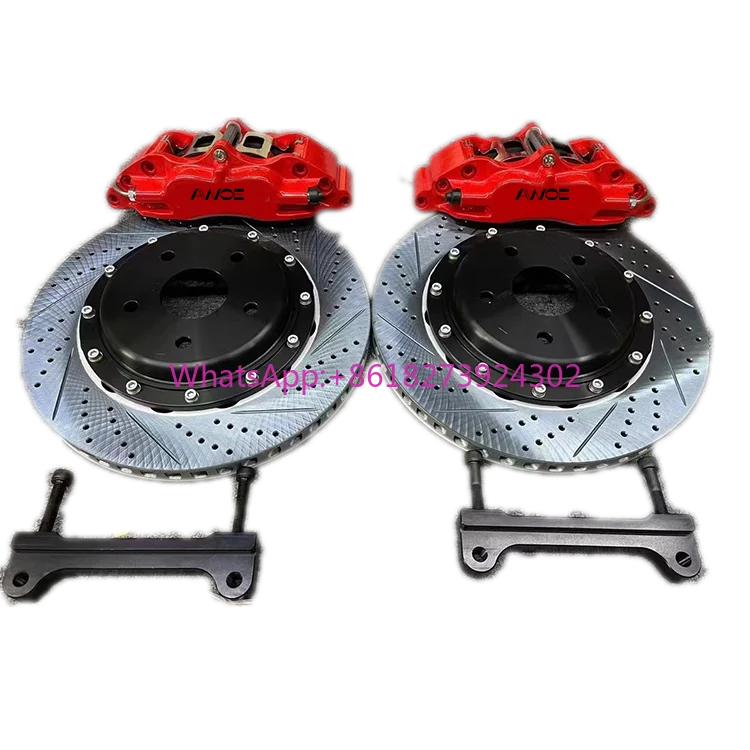 Modified Racing Brake Calipers 4 Port Caliper Sports Brake 4 Piston ...