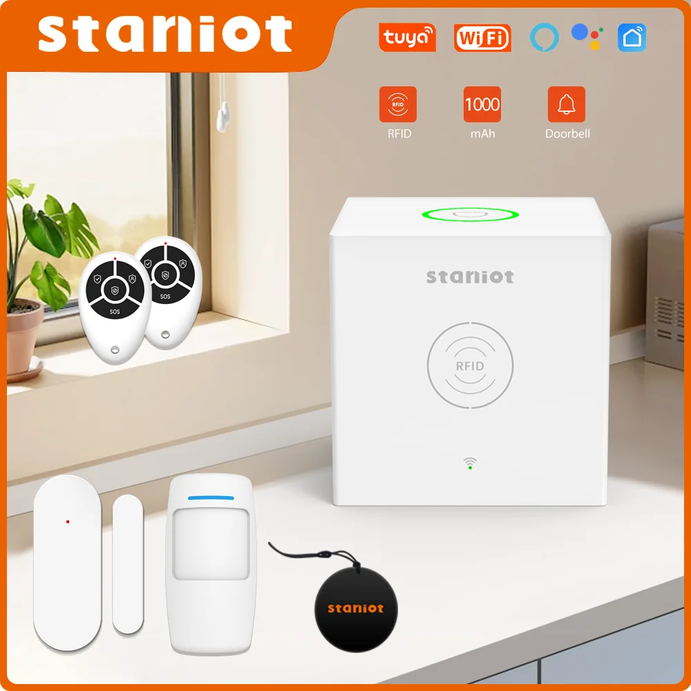 Staniot-SecCube-3-Alarm-System-Kit-433Mhz-Wireless-WiFi-Tuya-Smart ...
