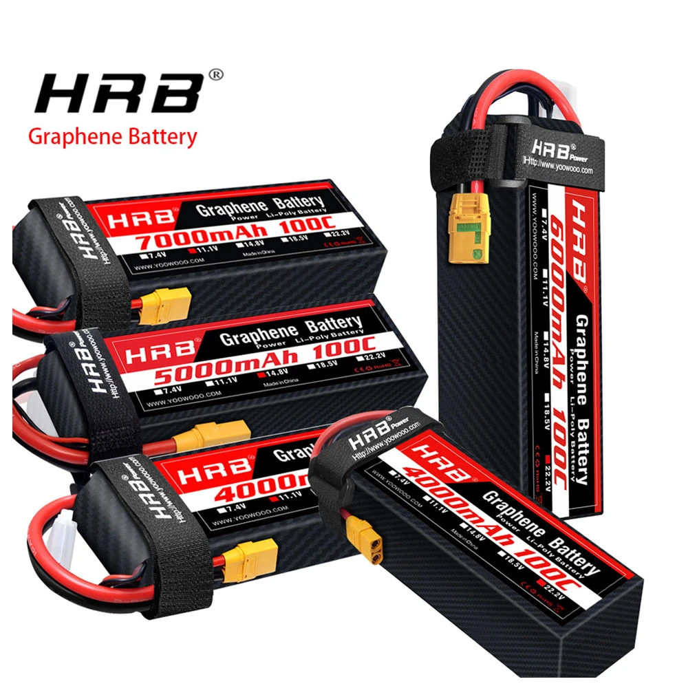 Hrb Graphene Battery 4s | Hrb 4s 5000mah Graphene | 4s 5000mah Lipo Battery - Battery 2s ...