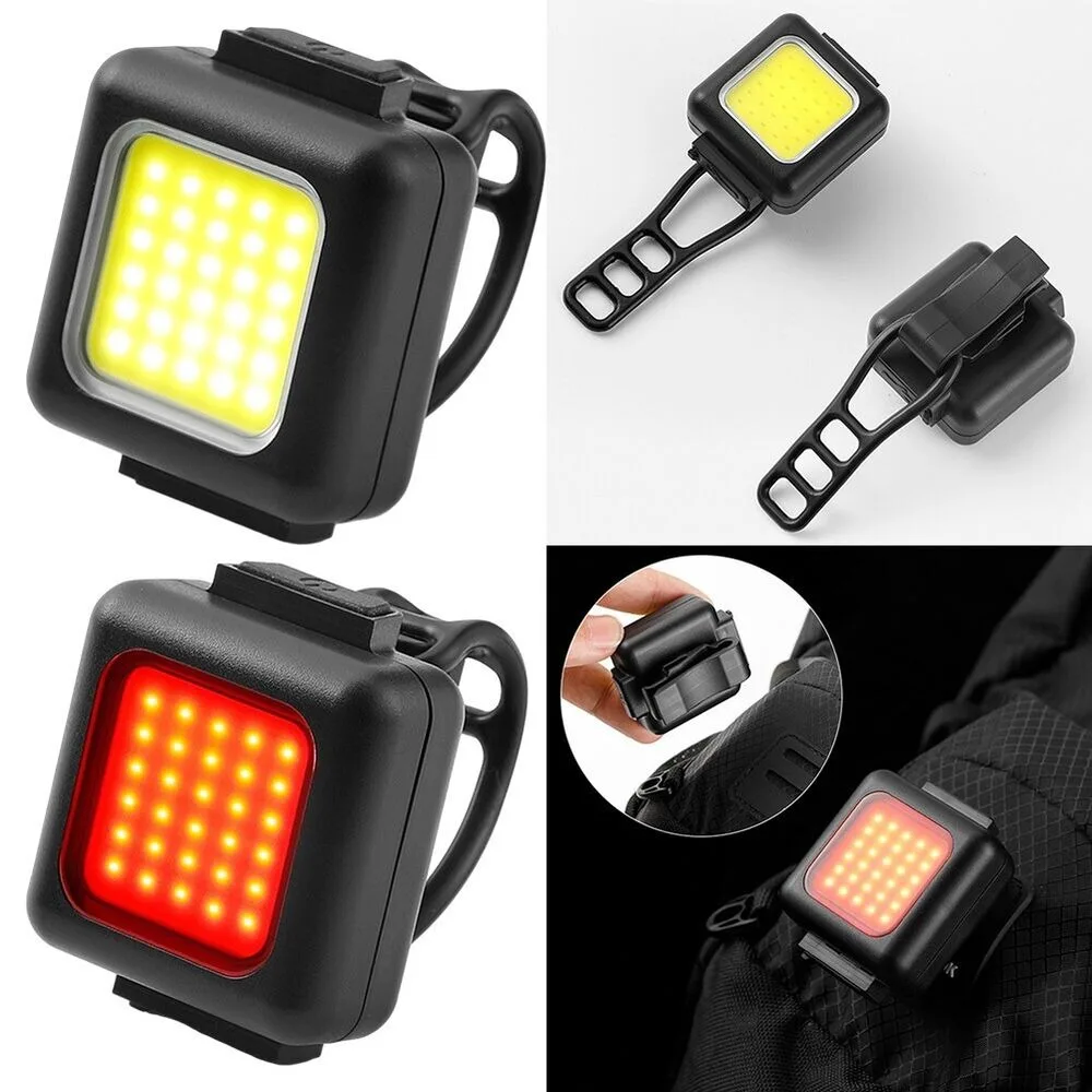 Weak-Light-Bicycle-Light-Advanced-Headlight-Rear-Flashlight-Bicycle ...