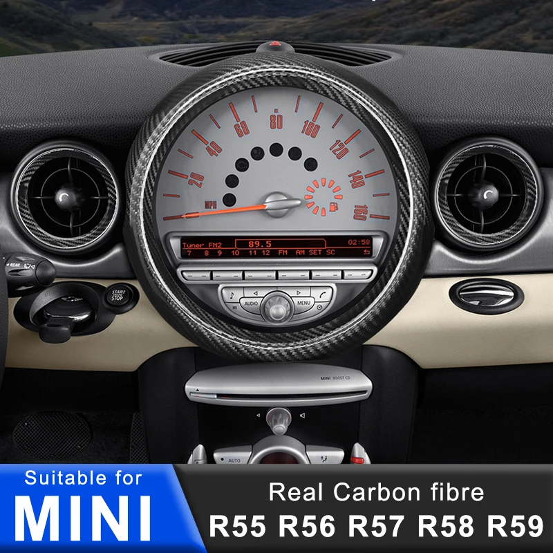 For-MINI-ONE-Cooper-S-R55-R56-R57-R58-R59-Center-Instrument-Decorative ...