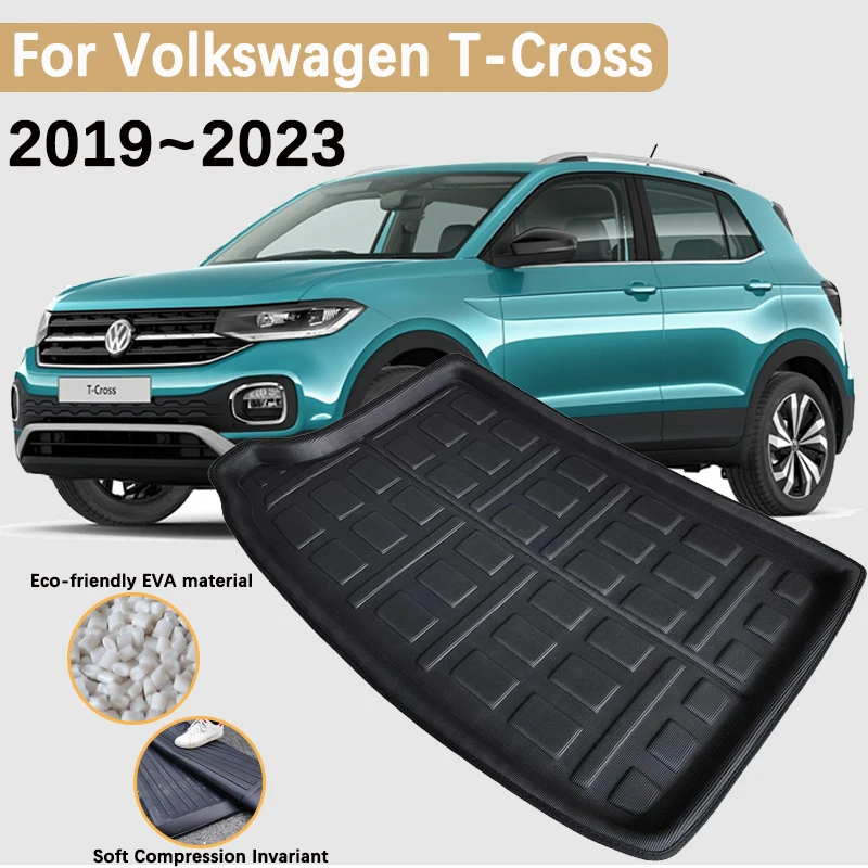 Car-3D-EVA-Trunk-Mat-for-Volkswagen-T-Cross-Accessories-VW-T-Cross-2019 ...