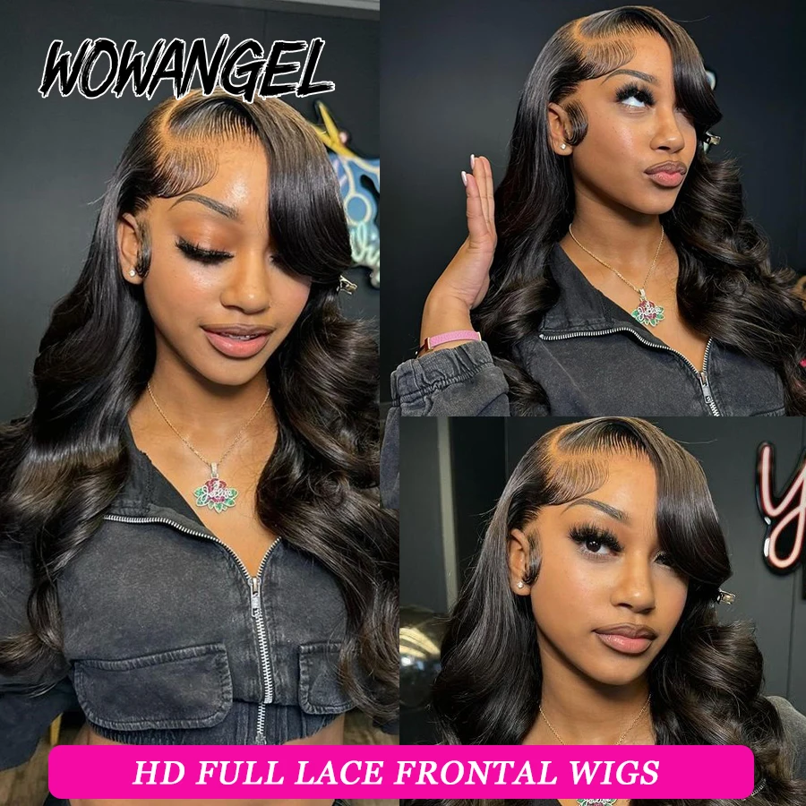 Wow-Angel-13x6-HD-Full-Lace-Frontal-Wig-Deep-Parting-Body-Wave-Human ...