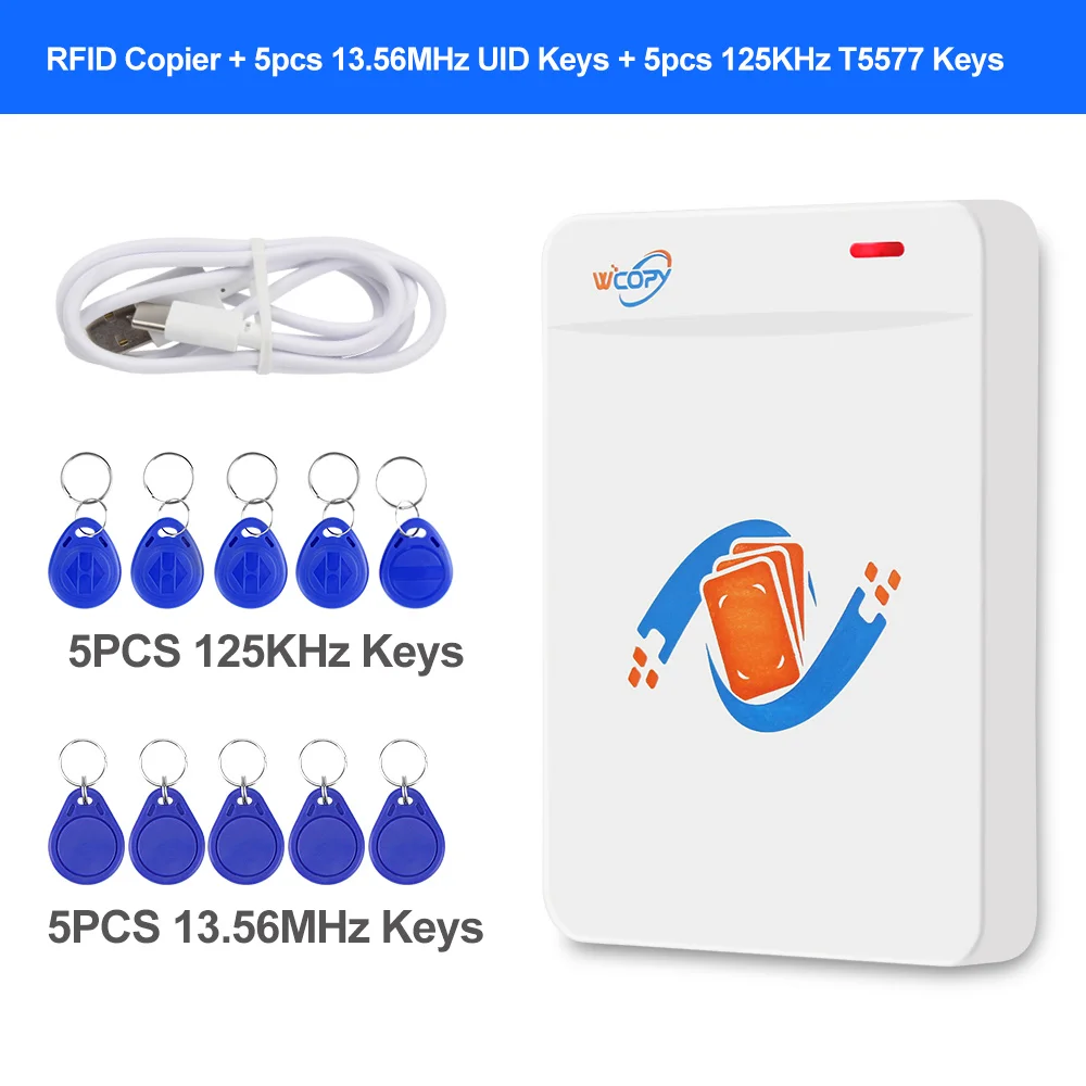 Rfid Cloner Riversmerge Handheld 125khz Copier RFID Smart ID Card ...