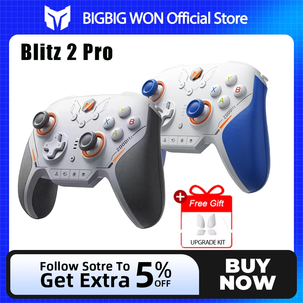 BIGBIGWON Blitz 2 TMR Star Flash Gamepads Bluetooth Wireless ...