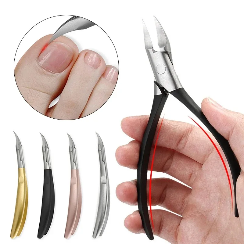 Nail-Cutter-Cuticle-Nippers-Profesional-Ingrown-Toenail-Scissors-Dead ...
