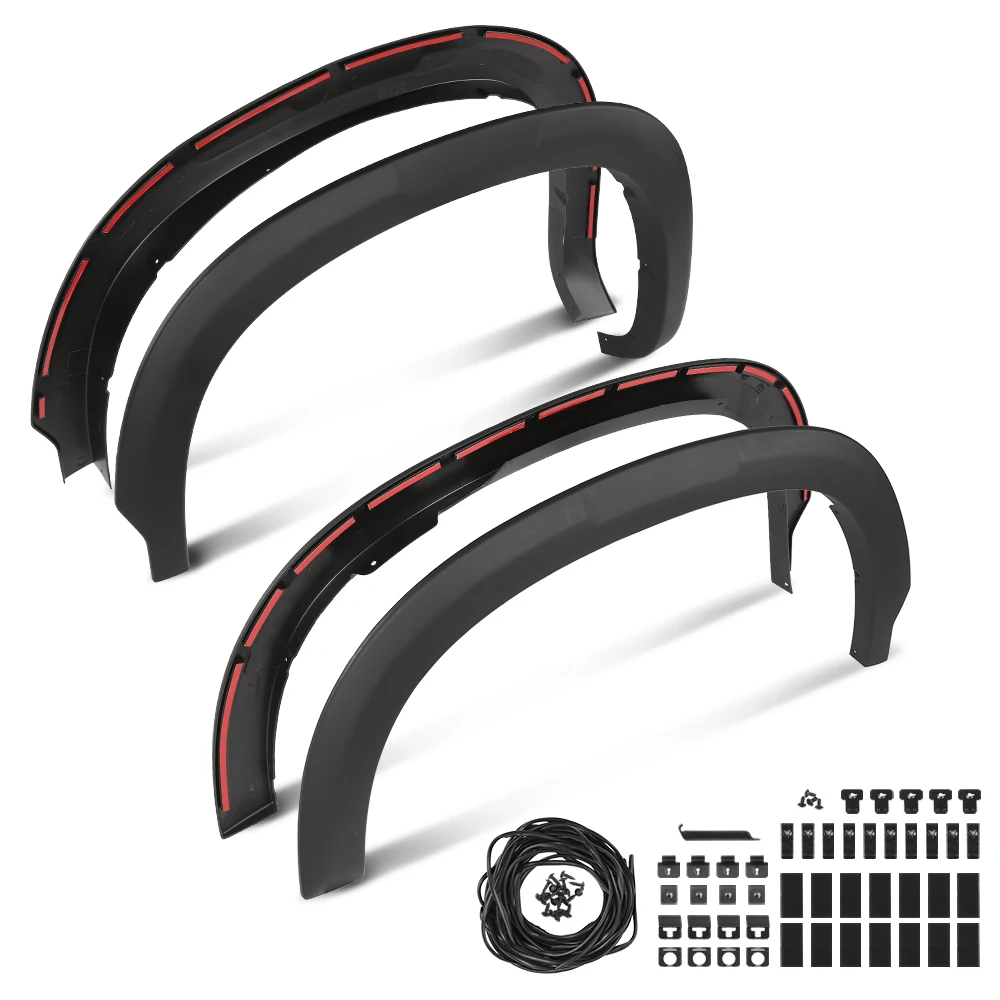 Fender Flares Kit Fit for Chevy Silverado 1500 2020-2023, Fit Gmc ...