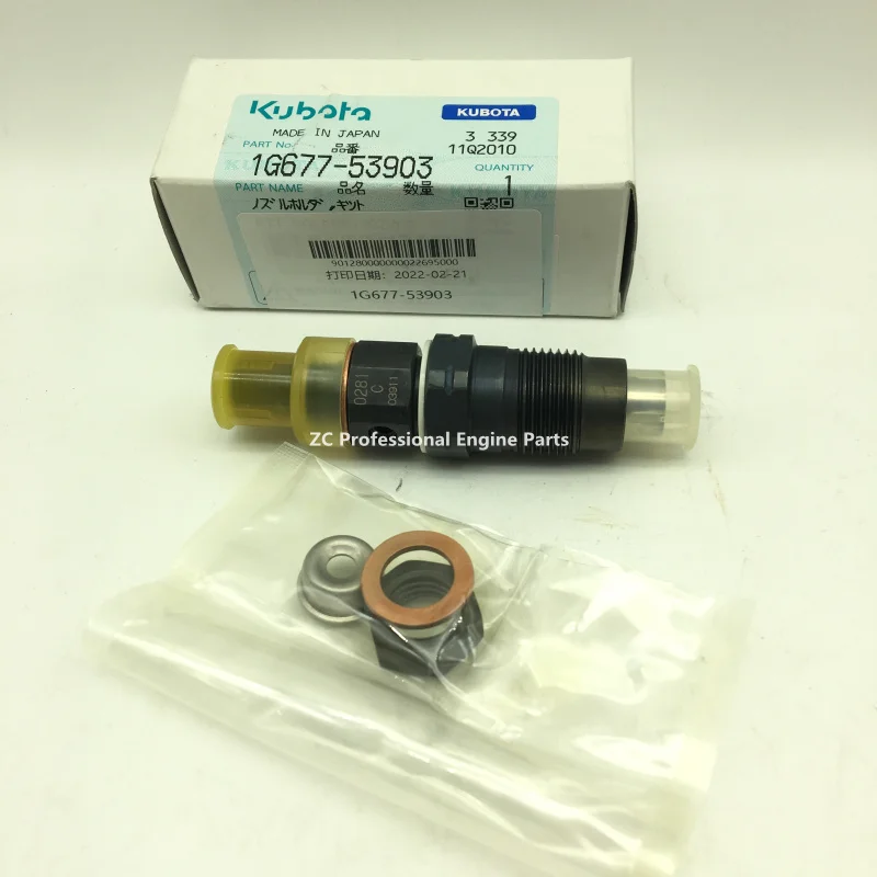 1G677-53903-1G67753903-genuine-injector-for-Kubota-D1105T-D1305-V1505T ...