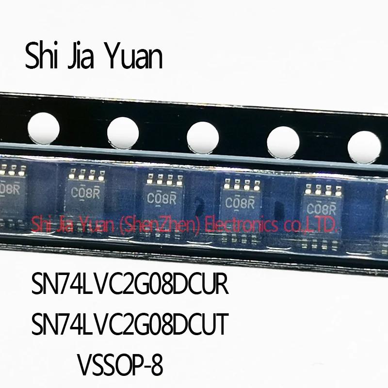 10PCS-SN74LVC2G08DCUR-Marking-C08R-08CZ-VSSOP-8-SN74LVC2G08DCURG4 ...