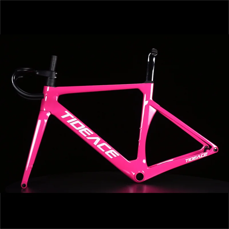 1000 Carbon Disc Brake Racefiets Frame met Geïntegreerd Stuur ...