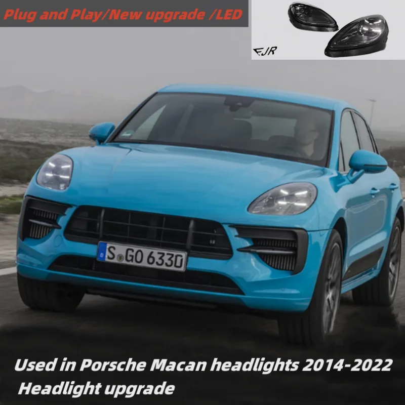 headlights-Car-for-Porsche-macan-2014-2022-upgrade-new-2023-Plug-and ...