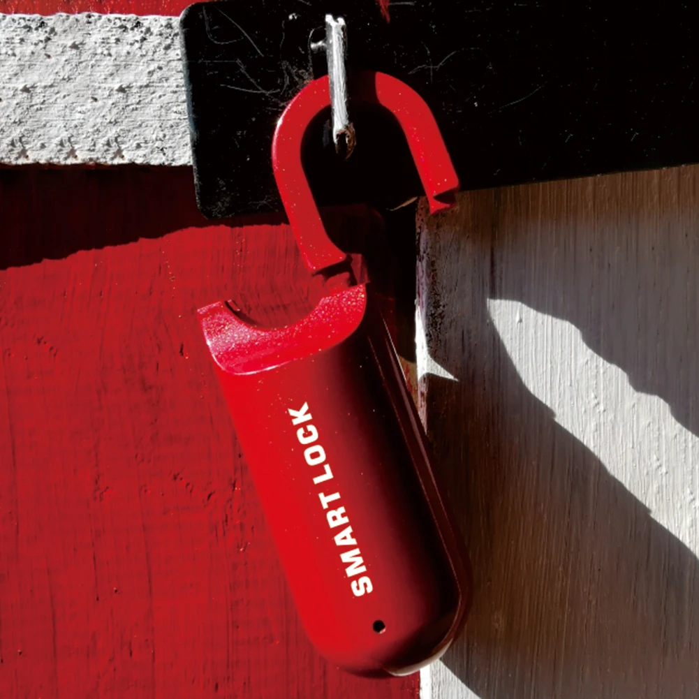 Smart Fingerprint Padlock Keyless Rechargeable Anti-Theft Security Lock ...