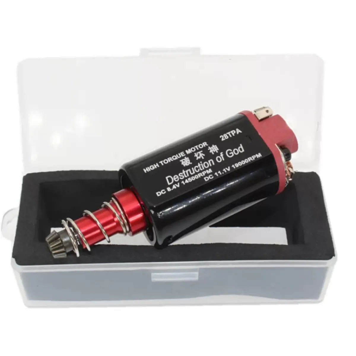 DC Motor CHF-480WA-28TPA Nd-Fe-B 19000 rpm Ver.2 Gearbox High Torque ...