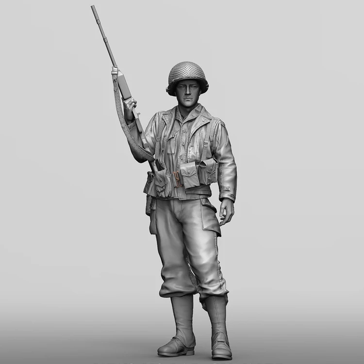 Ww2 American Soldier Drawing
