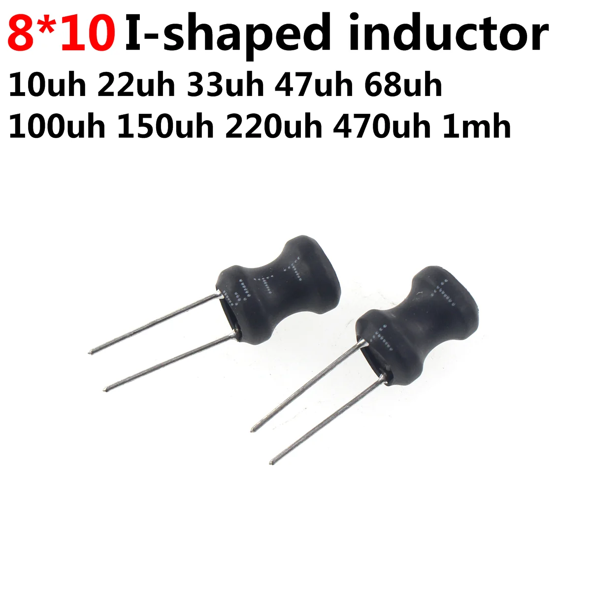20PCS shape Power Inductor 8*10 10uh 33uh 47uh 68uh 100uh 150uh 220uh ...