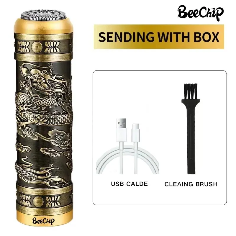 Dragon-Head-Shaver-For-Men-Mini-Razor-Portable-Shaver-USB-Charging ...
