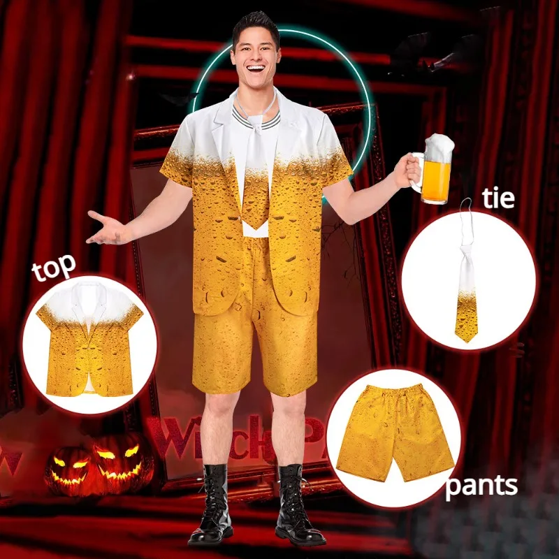 2023-Men-Oktoberfest-Costume-Beer-Costume-Cos-Traditional-Bavarian-Beer ...