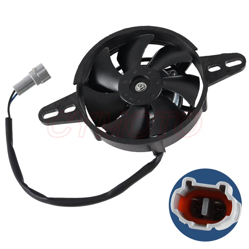 Motorcycle-Cooling-Fan-Oil-Cooler-Electric-Radiator-Engine-Radiator-Fit ...