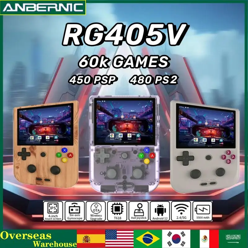 PSP-PS2-ANBERNIC-RG405V-Handheld-Game-Console-4-IPS-Touch-Screen ...