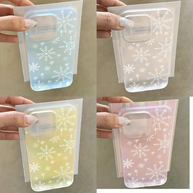 Winter-Snowflakes-Fluttering-Case-For-iPhone-16-15-Promax-14-13-12-Pro ...