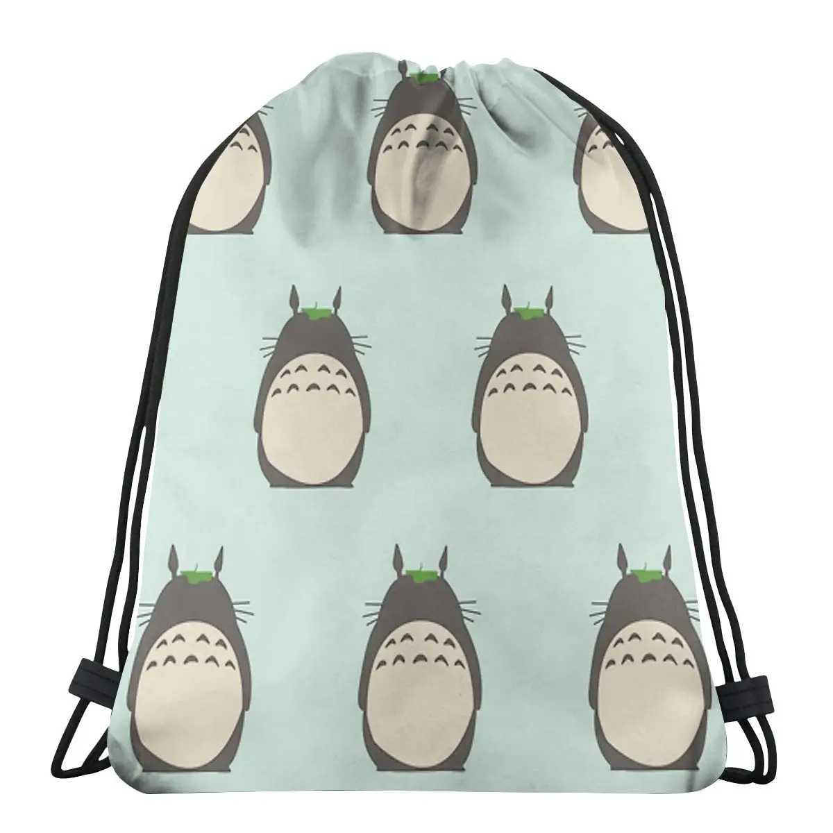 Totoro With Leaf On Head