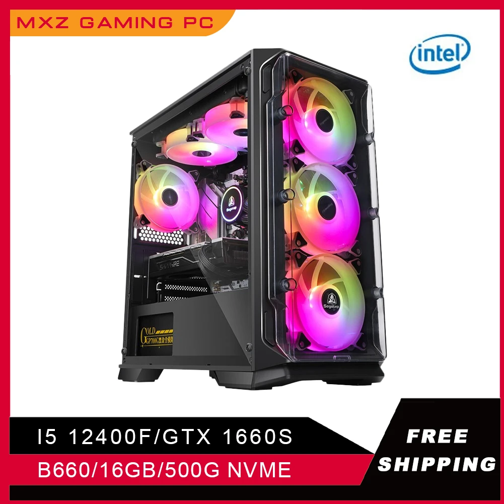 Gaming Pc I5 | Graphics Card | Pc I5 12400f | Pc Gamer 5 | Pc Gamer I5 - I5 12400f Gtx1660s ...