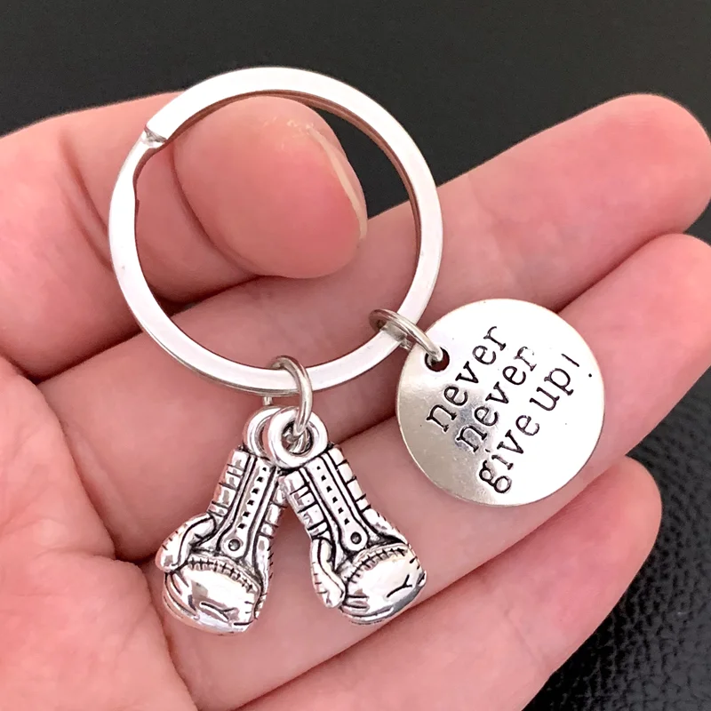 Colgante-de-guante-de-boxeo-llavero-de-Metal-accesorio-de-coche-regalos ...